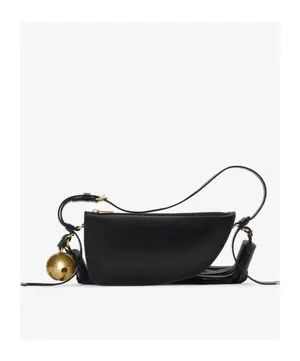 Burberry Mini Shield Ring Detailed Crossbody Bag