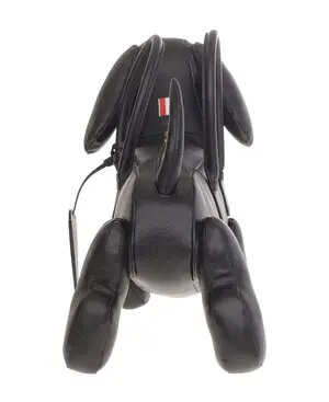 Thom Browne Hector Logo Embossed Tote Bag - Black