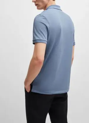 Hugo Boss Logo-embroidered Polo Shirt