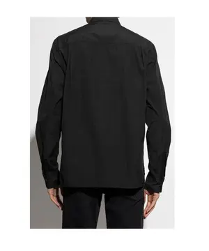 Dolce & Gabbana Dolce Gabbana Logo Plaque Shirt - Black