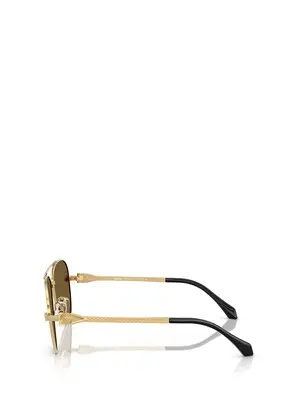 Versace Pilot Frame Sunglasses - Green