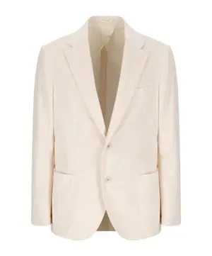 LARDINI Corduroy Blazer - Nude