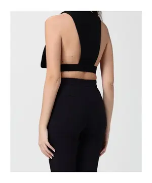 Elisabetta Franchi Cropped Shawl Collar Gilet