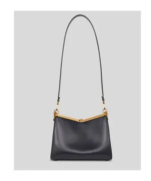 Etro Log Charm Medium Vela Shoulder Bag - Blue