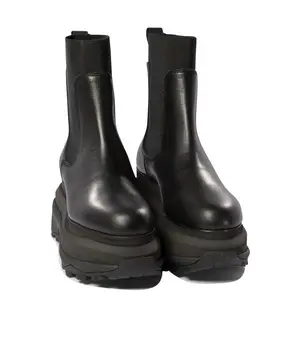 Sacai Leather Chelsea Boots