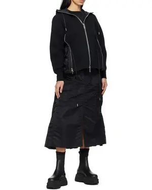 Sacai Leather Chelsea Boots