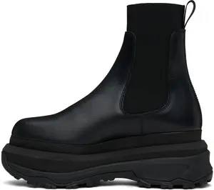 Sacai Leather Chelsea Boots