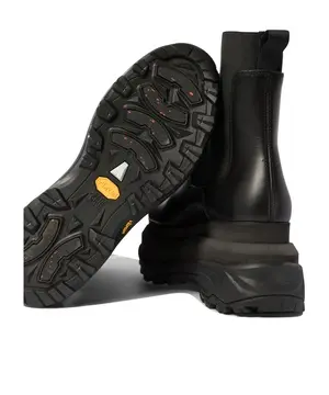Sacai Leather Chelsea Boots