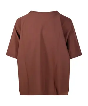 ROBERTO COLLINA Short Sleeve Crewneck T-shirt - Red