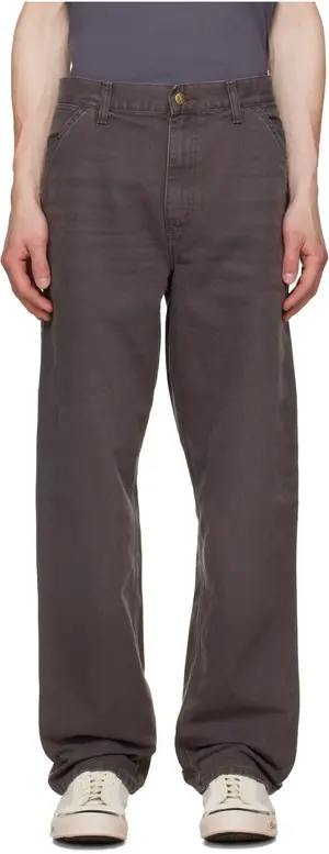Carhartt Work In Progress Work Pants - Gray