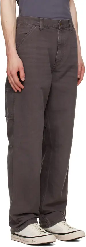 Carhartt Work In Progress Work Pants - Gray