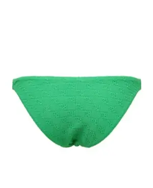 Alexander Wang Textured Logo Bikini Bottoms - Green