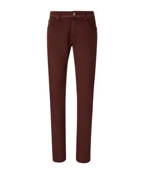 Jacob Cohen Embroidered Jeans - Brown