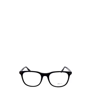 Zegna Geometric Eyeglasses - White