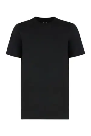 Rick Owens Short-sleeved Crewneck T-shirt - Black