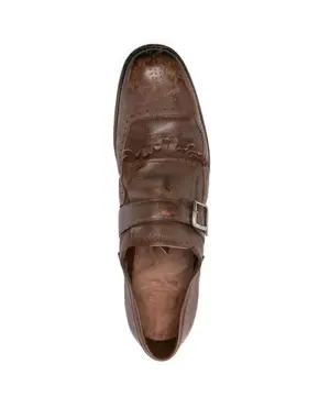 Church's Round Toe Monk Strap Shoes