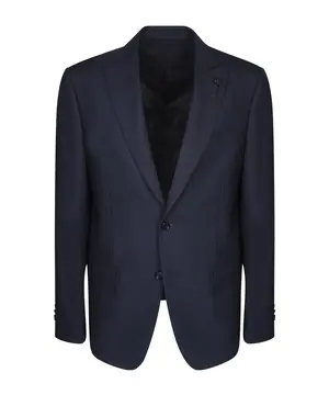 LARDINI Single-breasted Tailored Suit - Black