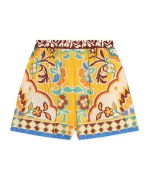 Etro Paisley Patterned Elasticated Waist Shorts