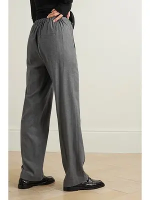 Vince Knitted Straight-leg Casual Pants