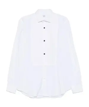 MAZZARELLI Lapel Long Sleeve Shirt