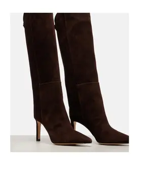 JIMMY CHOO Pointed Toe Stiletto Boots