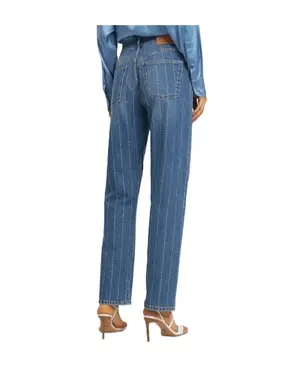 Stella McCartney Embellished Logo Jeans