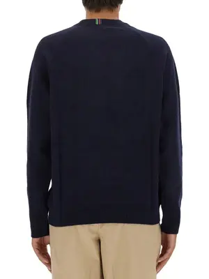 Paul Smith Crewneck Knitted Jumper - Black