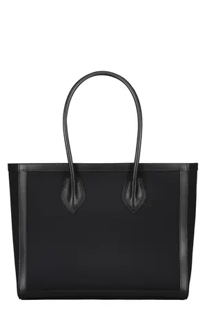 Balmain Logo Print Tote Bag - Black