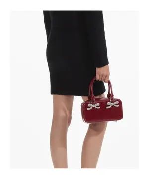 SELF-PORTRAIT Knitted Mini Skirt - Black