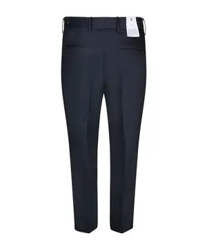 PT TORINO Belt-loop Casual Pants - Blue