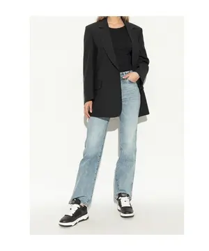 Amiri Ma-1 Logo Patch Sneakers - Black
