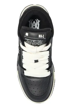 Amiri Ma-1 Logo Patch Sneakers - Black