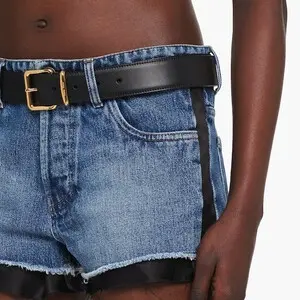 Miu Miu Denim Shorts - Blue