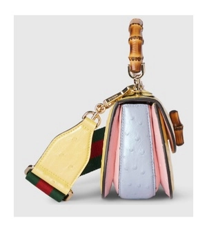 Gucci Bamboo 1947 Series Shoulder Bag - Light Yellow