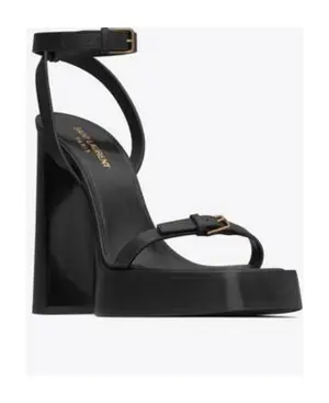 Saint Laurent Platz Platform Sandals