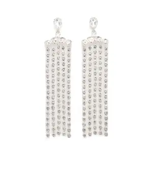 Magda Butrym Cascade Earrings With Crystal Embellishments