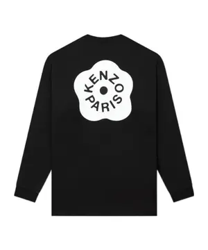 Kenzo Boke Flower 2.0 Relax Ls T-shirt - Black