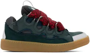 LANVIN Curb Low-top Sneakers - Green