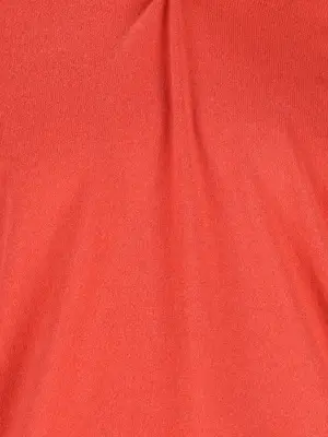 Loro Piana Crew Neck Long Sleeve Sweater - Red