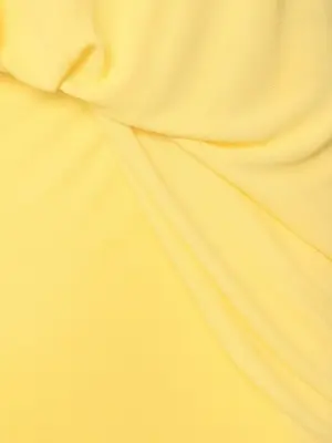Jacquemus La Robe Peplo Longue Draped Long Dress