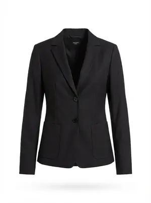 Max Mara Single-breasted Suit Coat With Notched Lapel