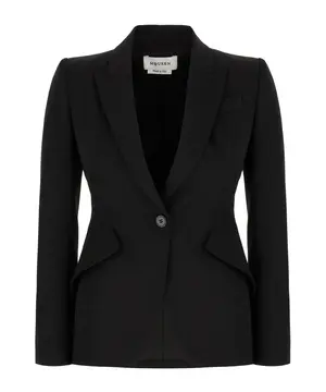 ALEXANDER MCQUEEN Alexander McQueen Wool Single-Breasted Blazer