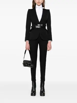 Alexander McQueen Wool Single-breasted Blazer