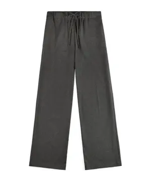 FAY Straight-leg Trousers With Drawstring Waist