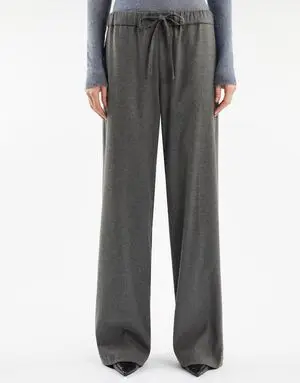 FAY Straight-leg Trousers With Drawstring Waist