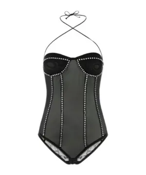 Oseree Embellished Tops