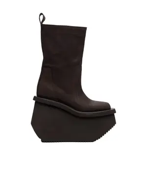 Rick Owens Concordians Factory Mid-calf Boots