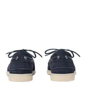 SCAROSSO Lia Suede Loafers - Blue