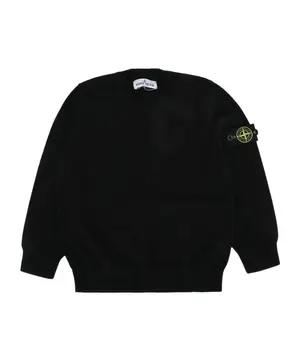 Stone Island Crewneck Sweatshirt - Black