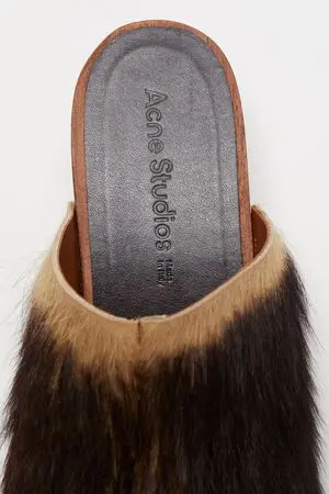 Acne Studios Wood Clogs